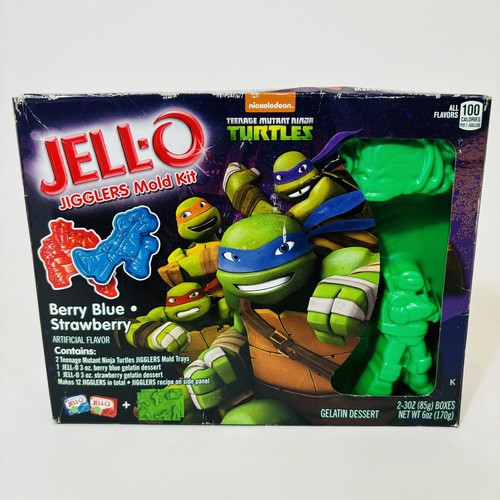 Jell-O Jigglers Teenage Mutant Ninja Turtles Mold Kit Nickelodeon New ...