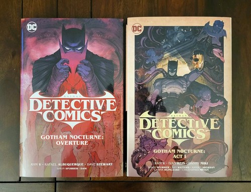 Batman Detective Comics vol 1 & 2 Hardcover HC Set; Ram V; DC Comics ...
