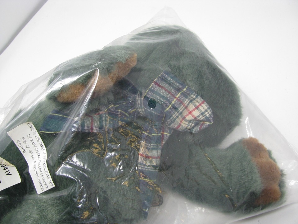 Boyds Bears Racheal Q Ribbit Green Frog Plush 14" Stuffed Animal ...