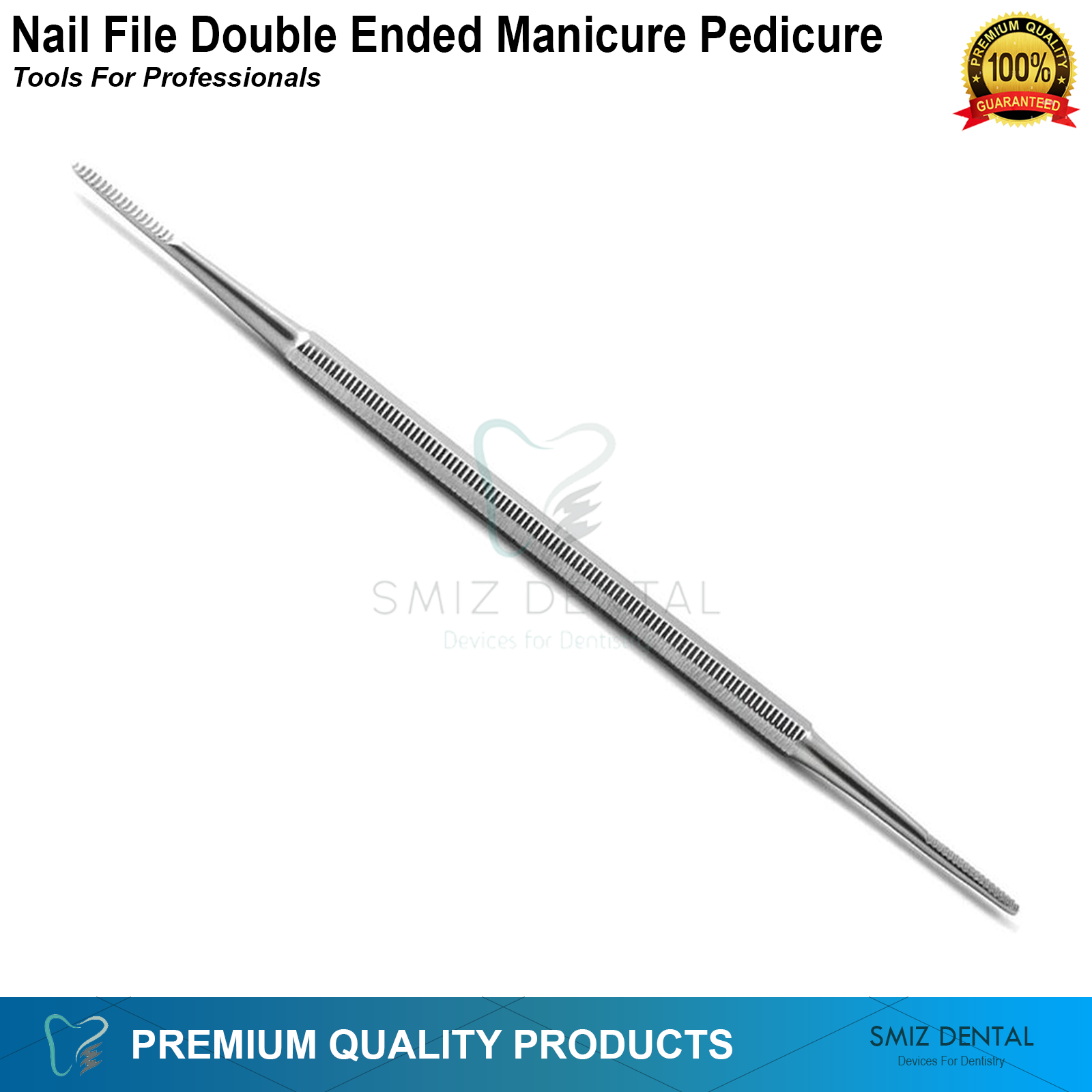 Ingrown Nail File Double Ended Edge Blacks Round Cup Nib Tool Podiatry ...