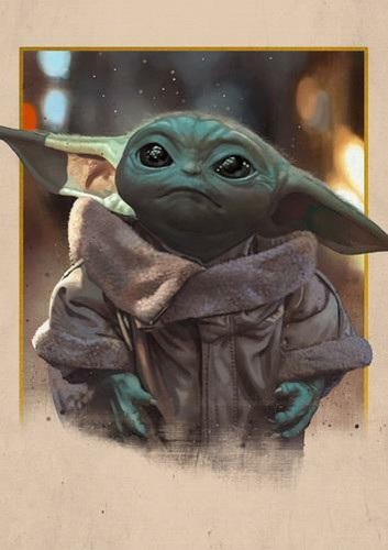 MANDALORIAN BABY YODA GROGU STAR WARS POSTER A4 A3 SIZE - BUY 2 GET ANY ...