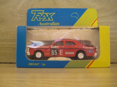 TRAX MODEL 8006 FORD XY GTHO TRACK RED / ALLAN MOFFAT Deceased Estate ...