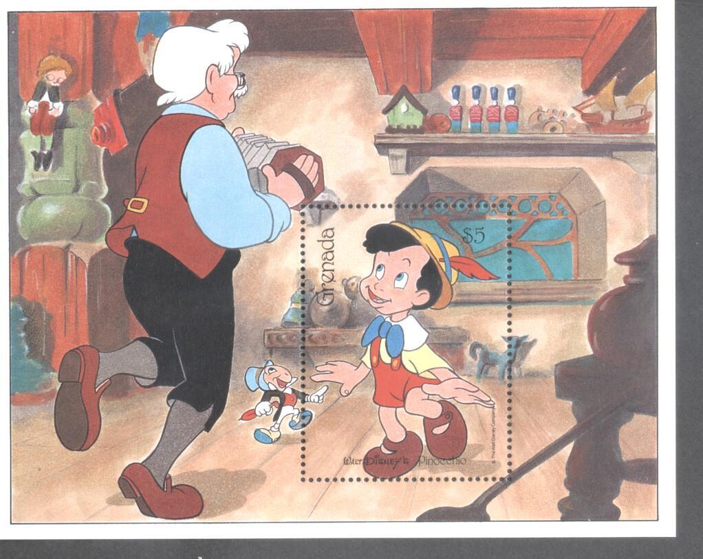 (700643) Music Instruments, Disney, Pinocchio, Grenada | eBay