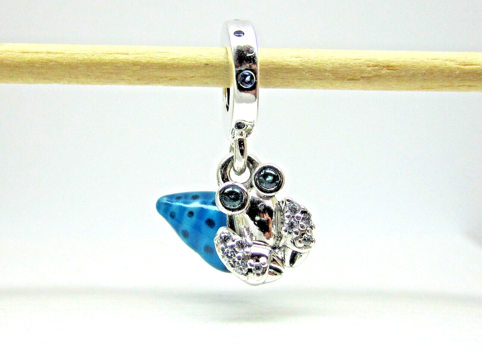 Authentic Pandora #792700C01 Glow-in-the-dark Hermit Crab Dangle Charm ...