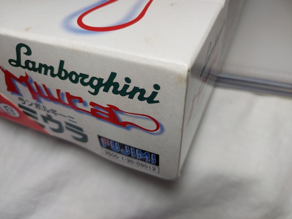 Fujimi 1/20 scale Lamborghini Miura Limited Edition Plastic Model Kit ...