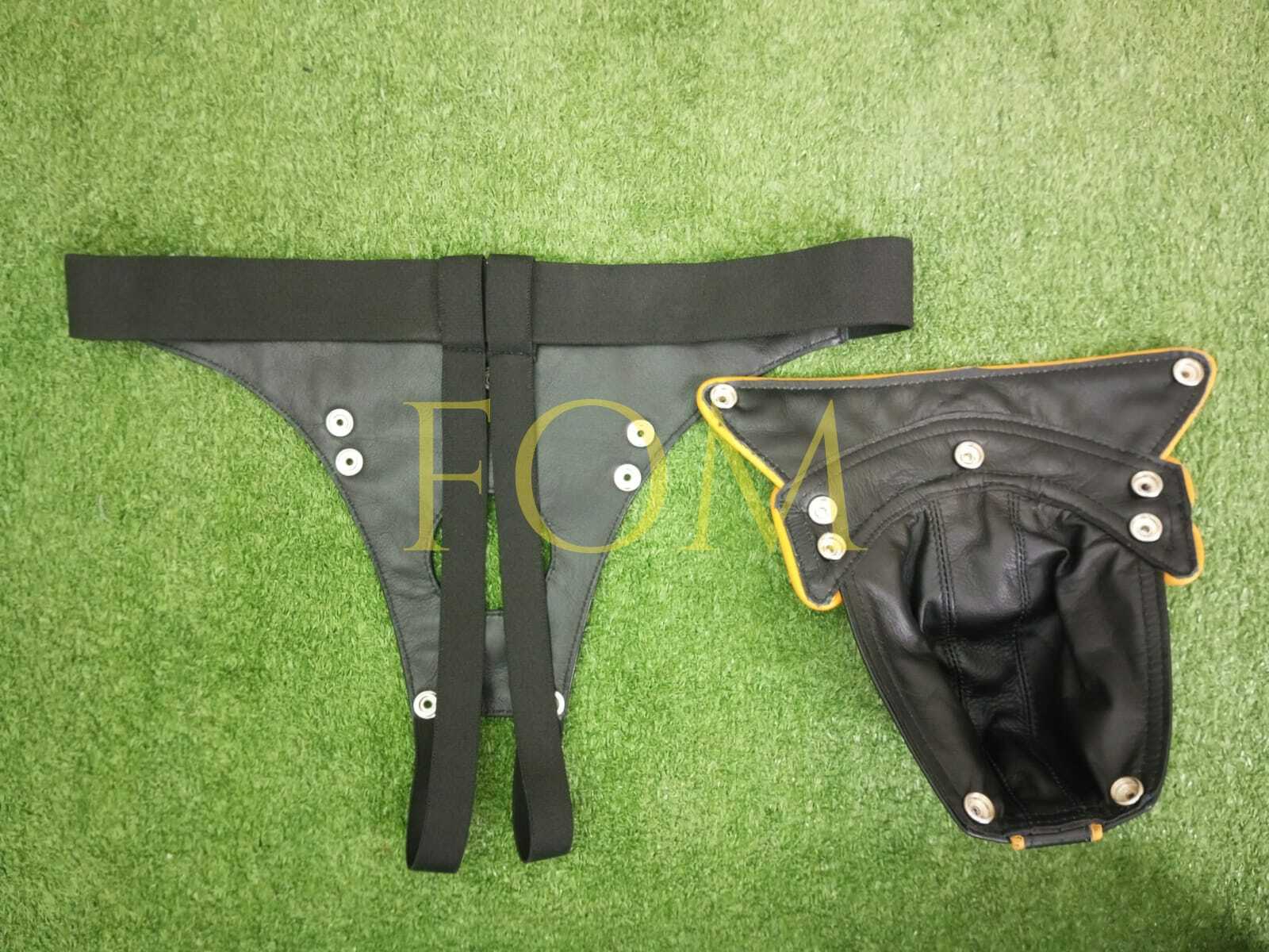 Men's Real Leather Jockstrap Leather Underwear Gay Sexy Thong Adult Briefs Pouch | eBay