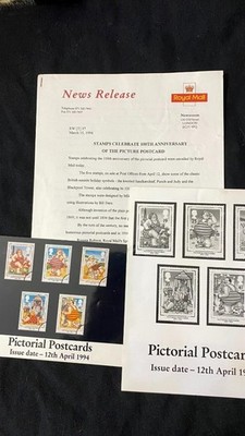 POST OFFICE PUBLICITY PHOTOGRAPHS ETC FOR 1994 POSTCARDS ISSUE | eBay