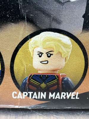 LEGO® Marvel Super Heroes CAPTAIN MARVEL Minifigure Unassembled Ship ...