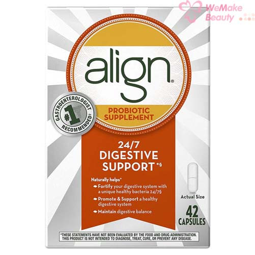 Align Probiotic Supplement 24/7 Digestive Support 42 Capsules New In ...