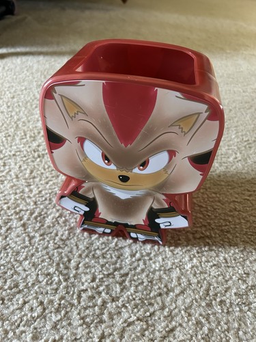 Shadow Sonic the Hedgehog 3 AMC Movie Theater Popcorn Bucket Plastic ...