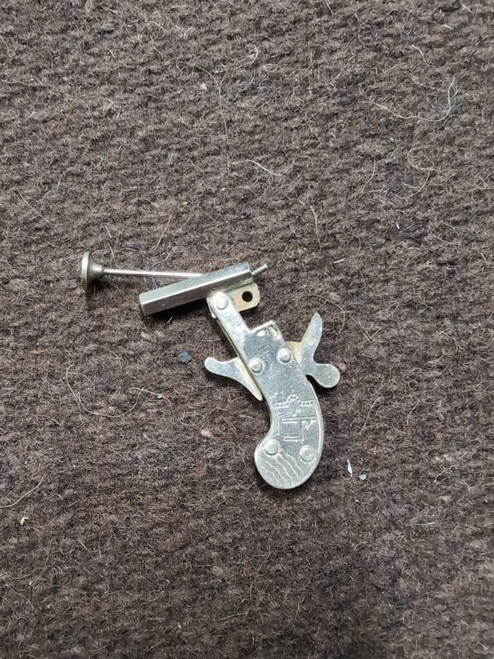 Vintage Miniature Toy Cap Gun 2MM Pinfire - Japan - Works | eBay