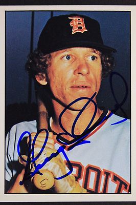 Gary Sutherland Tigers Autographed 1975 SSPC #364 Signed Card RARE 16L ...
