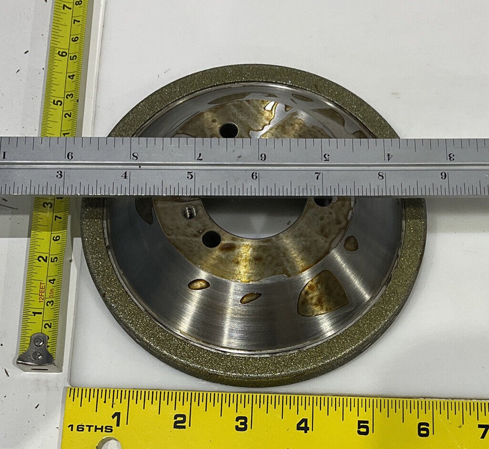 CONTINENTAL DIAMOND TOOL 231969 60/80 GRIT 5.794” DIAMETER GRINDING ...