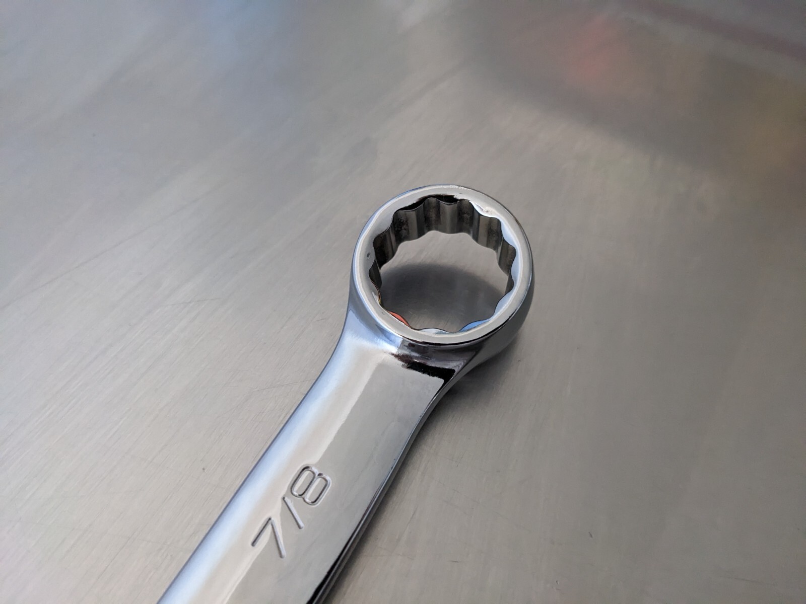 Snap On 7/8" 12-Point Flank Drive Combination Wrench OEX28B | eBay