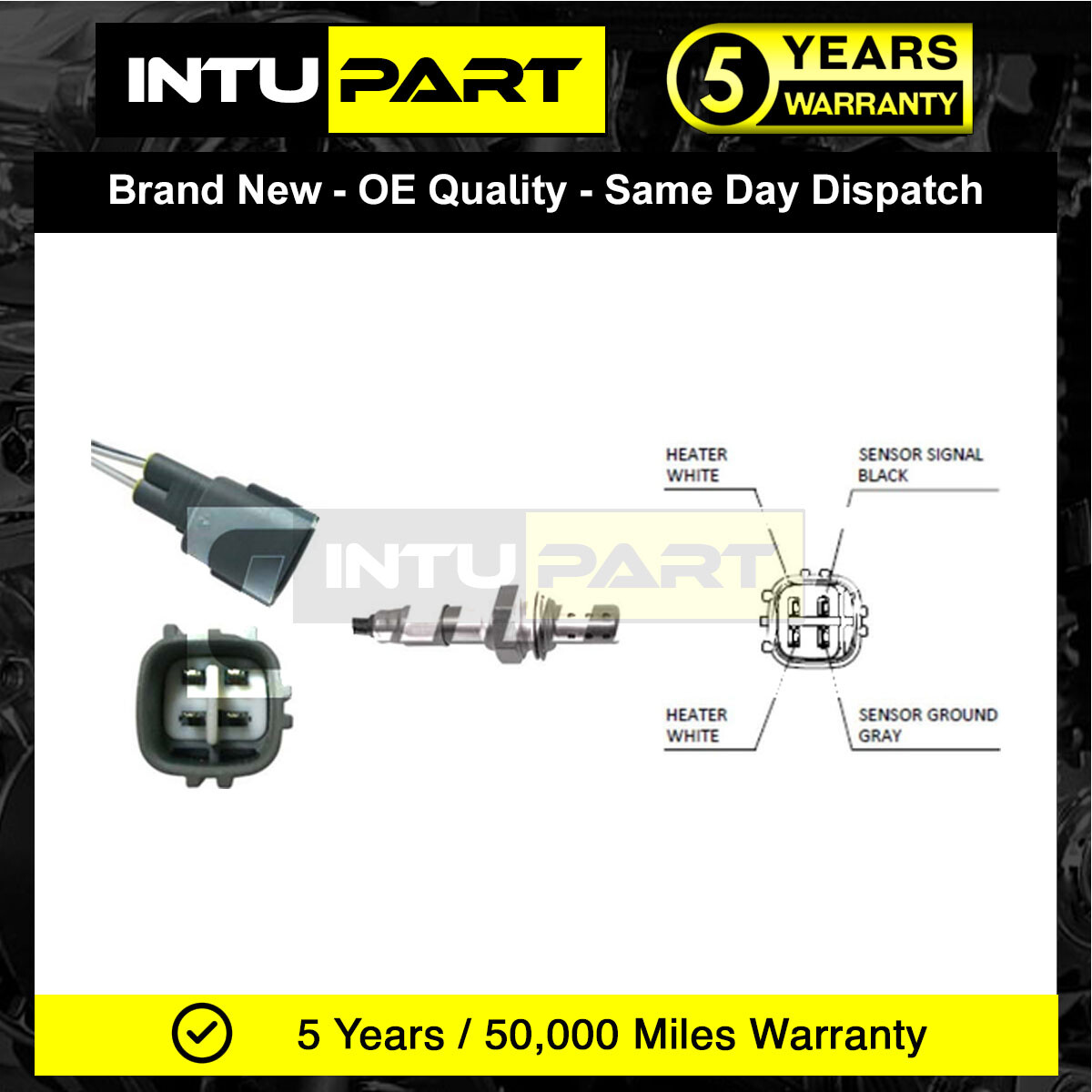Fits Toyota Celica Previa / Estima Lambda Oxygen Sensor Right IntuPart ...