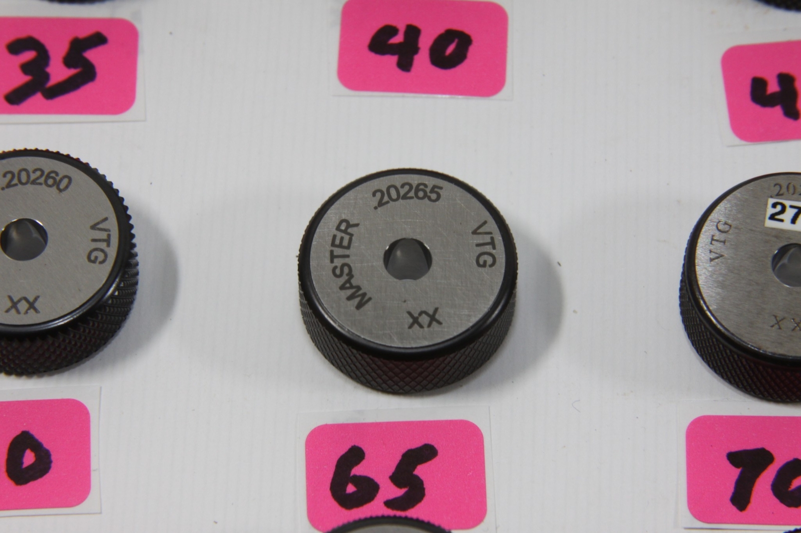 VERMONT GAGE MASTER RING GAGE STEEL XX .20235-.20330 PN 231105310 | eBay