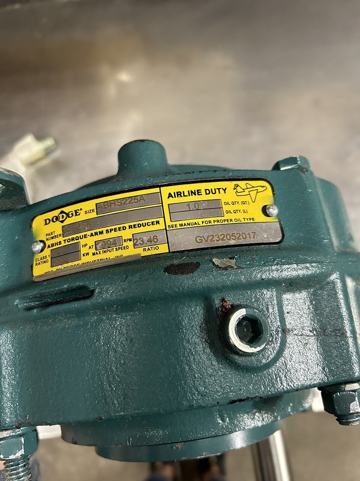 Dodge Shaft Mount Reducer TXT225 T ABHS 242258 | eBay