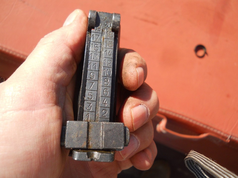 standard K98 mauser universal complete rear sight good condition | eBay