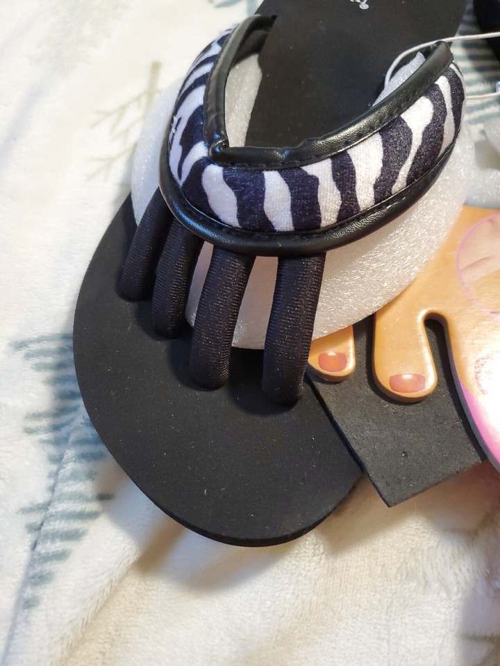 Pedi Couture Toe Separator Sandals for Women Size XL 10-11 The Pedicure ...