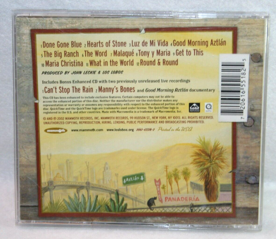 LOS LOBOS Good Morning Aztlan 2 CD Bonus Tracks & Documentary 2002 | eBay