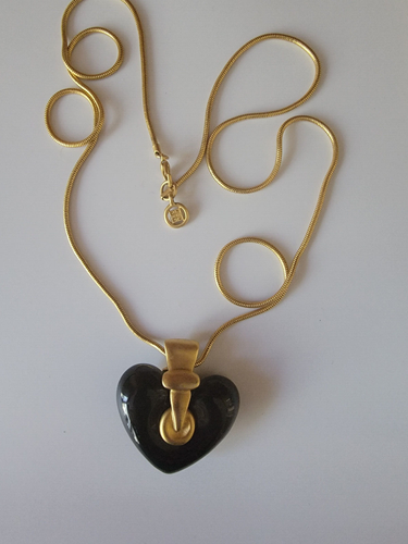 GIVENCHY VINTAGE HEART NECKLACE | eBay