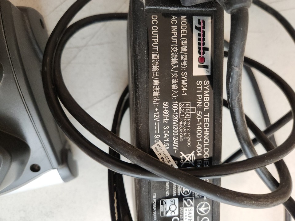 Motorola Symbol SAC9000-4000 Battery Charger Cradle MC9090 MC9190 ...