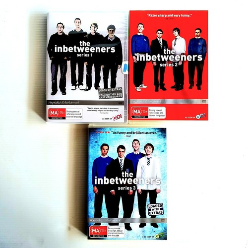 The Inbetweeners Complete Series Seasons 1, 2 & 3 DVD British Comedy ...