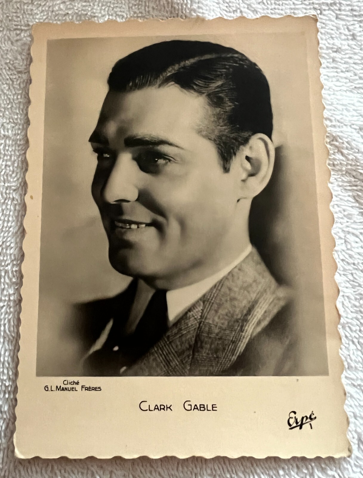 Clark Gable Signed Vintage Photo" 4" X 5" Rare | eBay