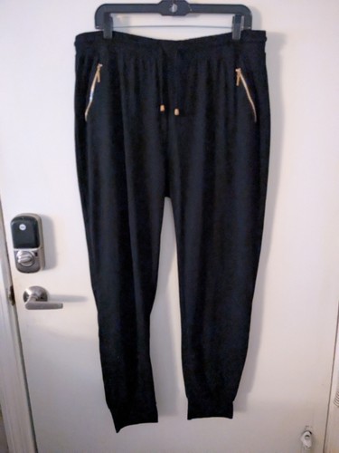 Bae City Plus Size 3X Black Athletic Workout Pants | eBay