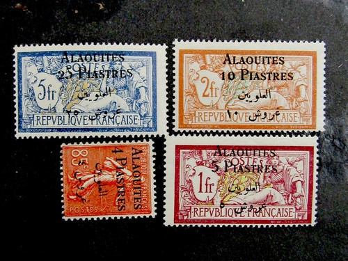 nystamps France Alaouites Stamp # 12b-15 Mint OG H/NH J30y3080 | eBay