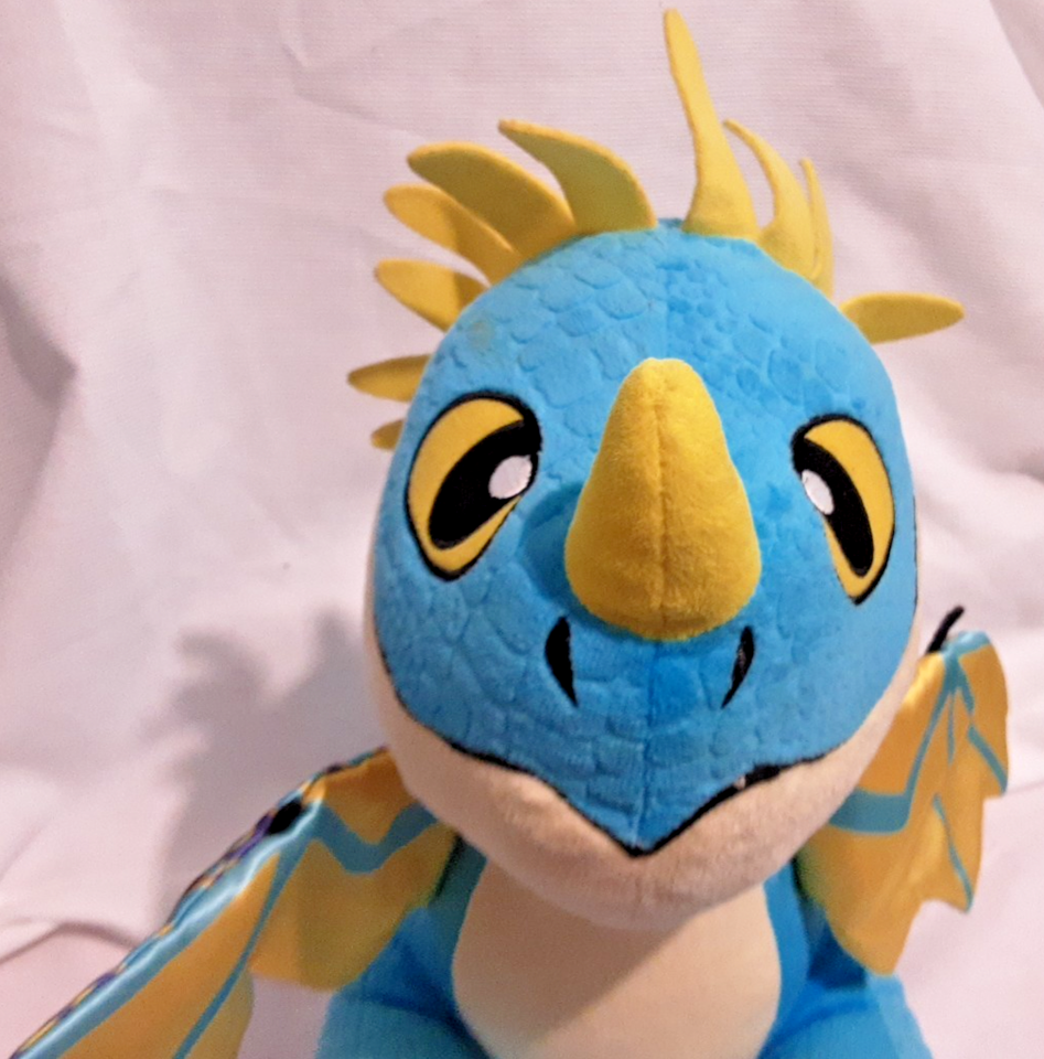 Build A Bear Plush How To Train Your Dragon Stormfly Deadly Nadder Blue ...
