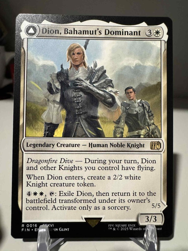 Final Fantasy Magic the Gathering Rares and Mythic Rares Borderless You ...