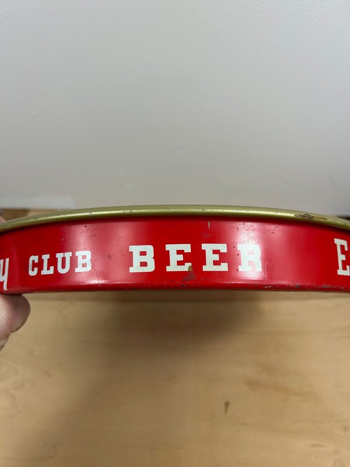 Embassy Club Beer Chicago Vintage Metal Beer Tray 13" Diameter | eBay