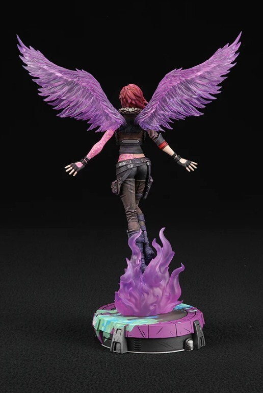 Borderlands Evil Lilith PVC 11.5" Figure Purple Statue /w Optional ...