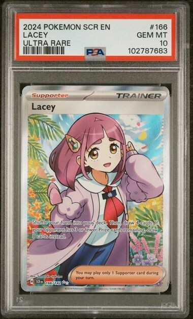 Lacey 2024 Scarlet & Violet: Stellar Crown #166/142 Ultra Rare (Full ...