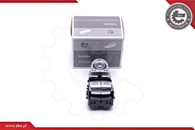 Chrome Mirror Adjustment Switch Fits MERCEDES Eqv Vito Tourer 14-20 ...