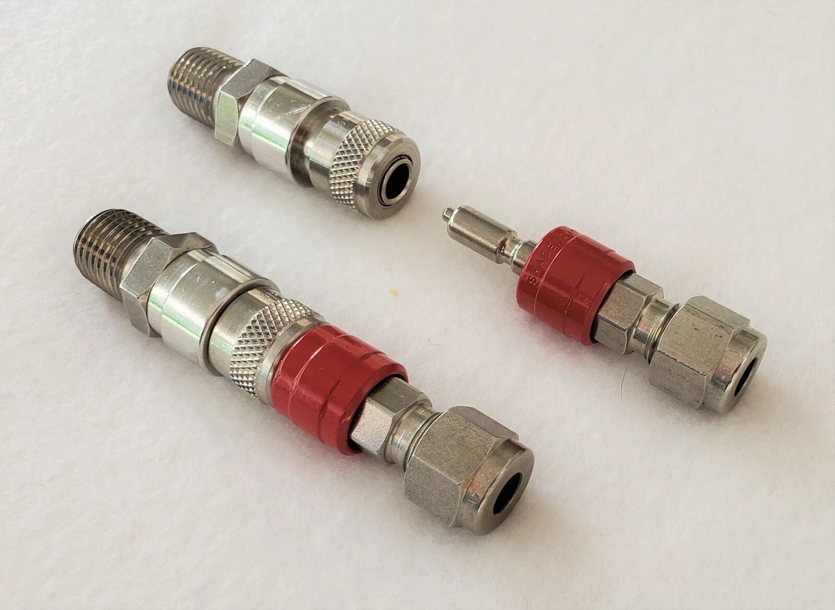 Swagelok SS-QC4-B-400 SS-QC4-D-400 1/4 Compression Quick, 55% OFF
