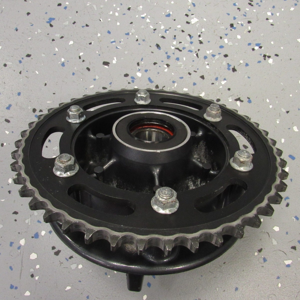 Rear Sprocket Carrier ~ Cush Drive Hub w/45T Sprocket 93-01 Rear Sprocket Carrier ~ Cush Drive Hub w/45T Sprocket 93-01