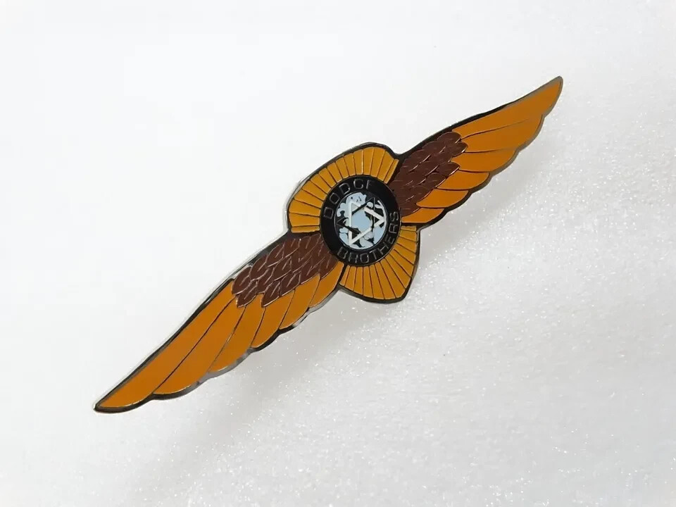 Vintage / Classic Dodge Brothers Winged Radiator Emblem Badge |Fit For ...