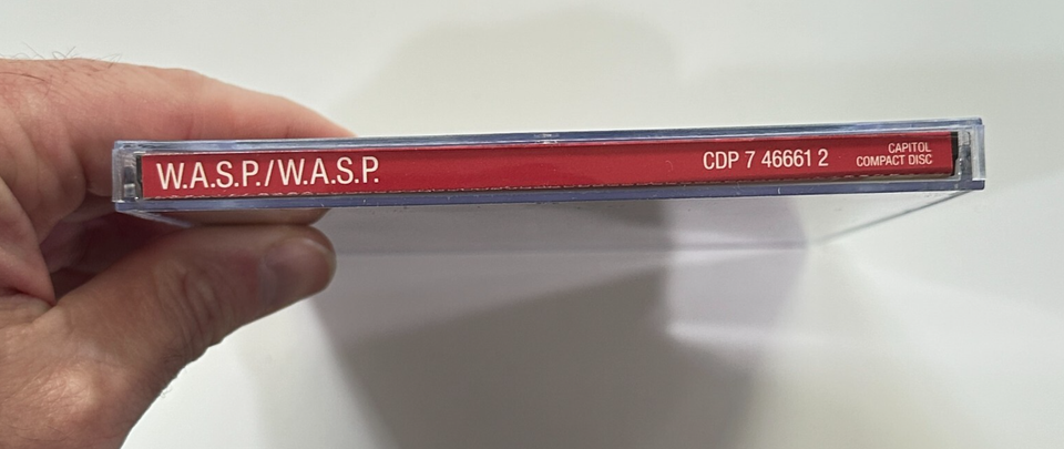 WASP - Self Titled CD Original Issue Rare 1984 Capitol Sanctuary CDP 7-46661-2 | eBay
