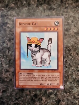 | Yugioh Rescue Cat FET-EN033 Common Unlimited NM/VLP y23 | eBay