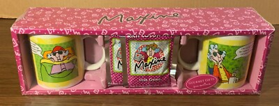 MAXINE animated comics Hallmark Gourmet Gift Set- 2 Mugs/Cocoa Packs ...