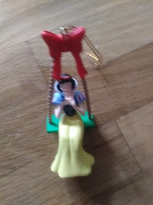 Snow White Christmas Ornament On A Swing Disney | eBay