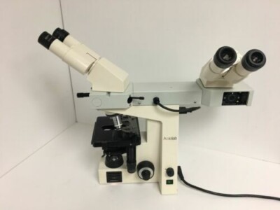 CARL ZEISS Axiolab Microscope w/ 10x 40x 100x CP-Achromat Objectives 3 ...