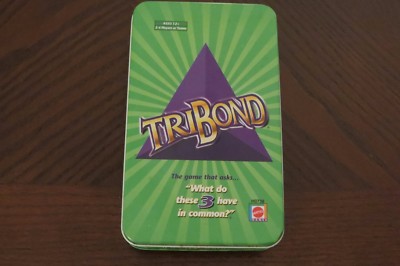 TriBond - Travel Version - 600 Questions - In Tin Box | eBay