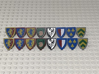 Lot Of 16 New Assorted Shields From Lego 10305 Lions Castle | eBay