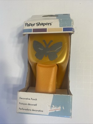 NEW Paper Shapers BUTTERFLY Paper Punch Scrapbooking Cutter- LRG 2in | eBay