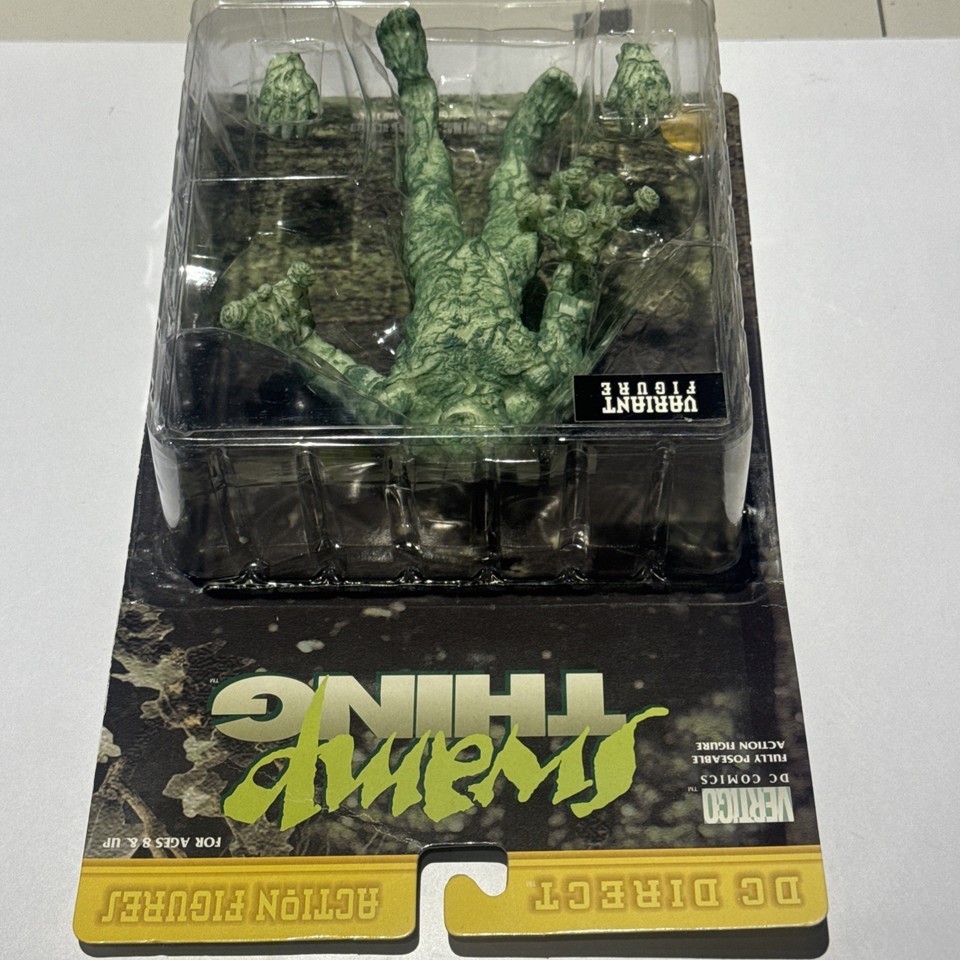 DC Direct Swamp Thing Variant Action Figure 1999 DC Comics New | eBay