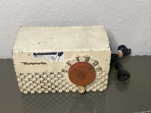 Motorola 5R1 Tube Aero Vane Classic Vintage Radio Untested For Parts | eBay