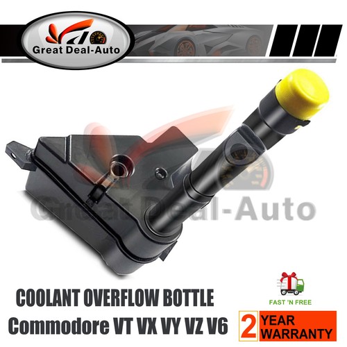 Radiator Overflow Bottle Tank For Holden VT VX VU VY VZ Commodore V6 ...